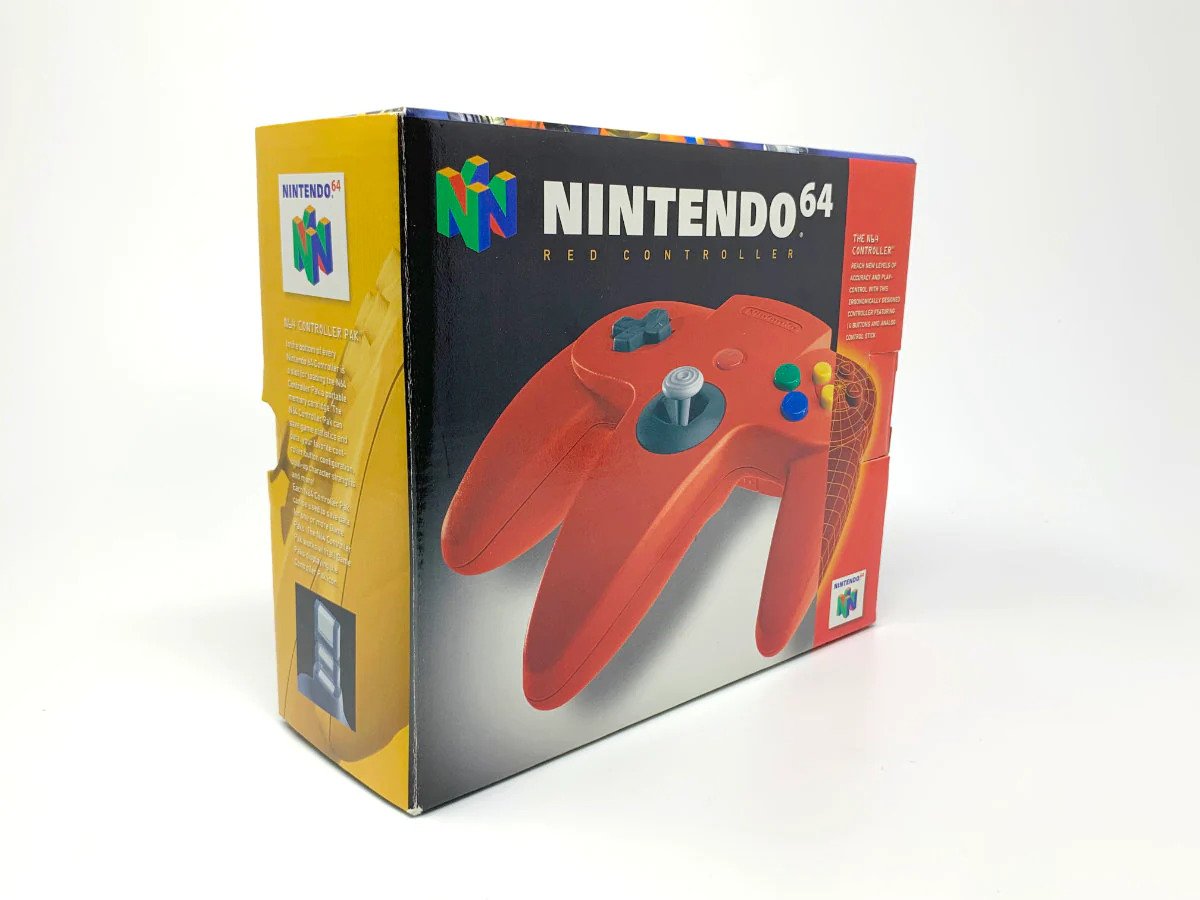 Retrospelbutiken.se – Nintendo 64 Controller Red (Nintendo 64)