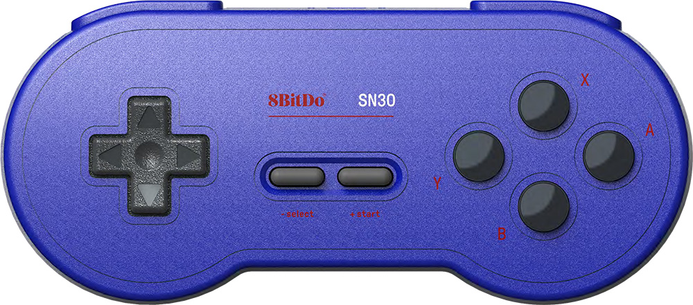 Retrospelbutiken.se – SN30 Gamepad GP Blue Edition (8Bitdo) (Retro)