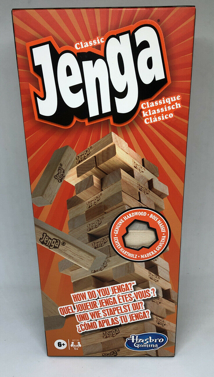 Retrospelbutiken.se – Jenga Classic - Engelsk Version (Brädspel)